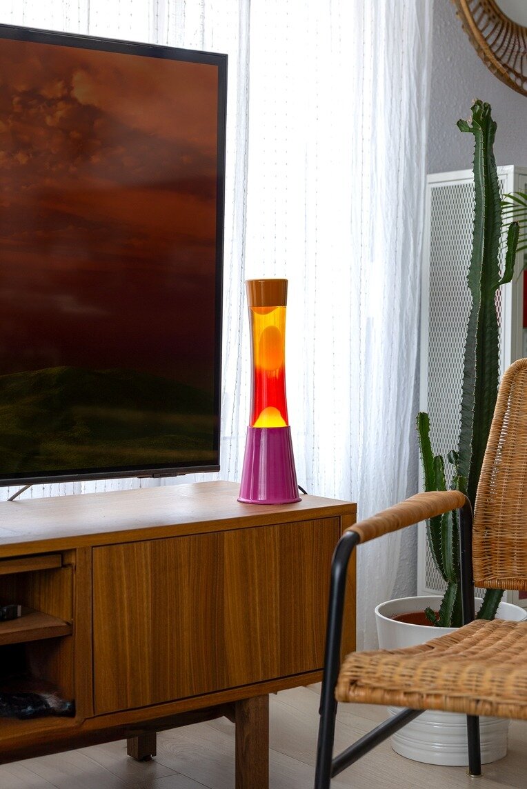 Lava lamp - Pink & Orange